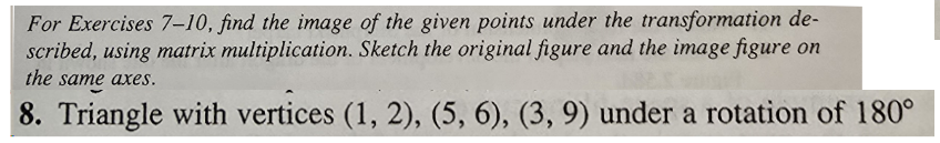 Solved the same axes.Triangle with vertices | Chegg.com