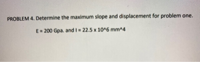 Solved PROBLEM 4. Determine the maximum slope and | Chegg.com