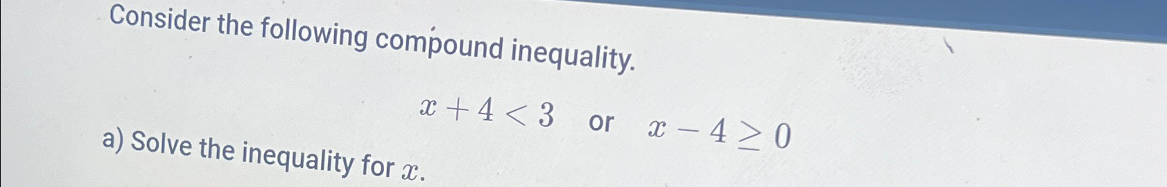 Solved Consider the following compound | Chegg.com