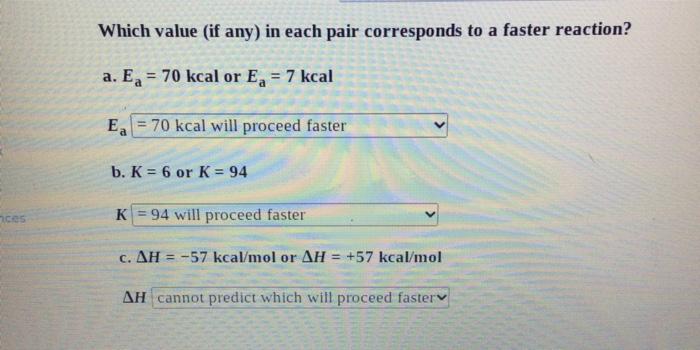 Solved Which value (if any) in each pair corresponds to a | Chegg.com
