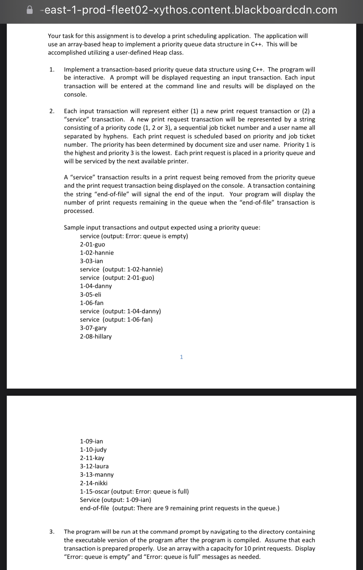 Solved Your Task For This Assignment Is To Develop A Print 9816