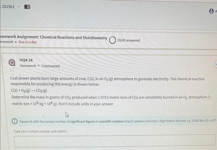 Solved Coal power plants burn large amounts of coal, C(s), | Chegg.com