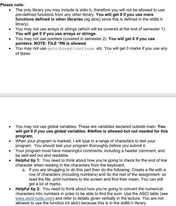 Solved please read the instructions whisley.you may not use• | Chegg.com