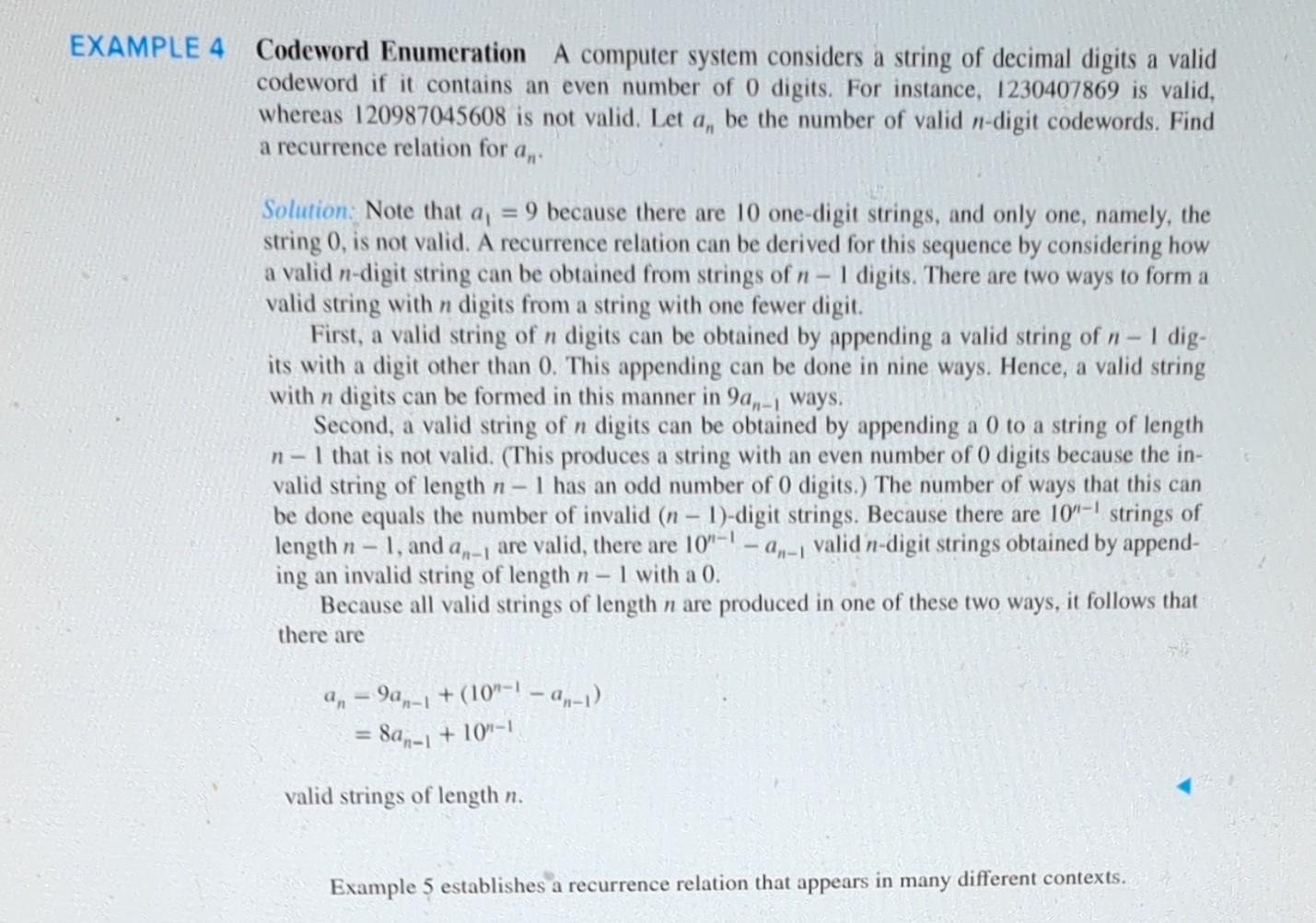 Solved 7) Read Example 4 on p.532 of the textbook. Show | Chegg.com