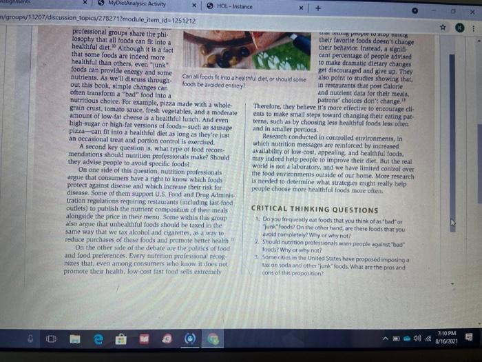 Solved read the article and answer questions but has to be | Chegg.com