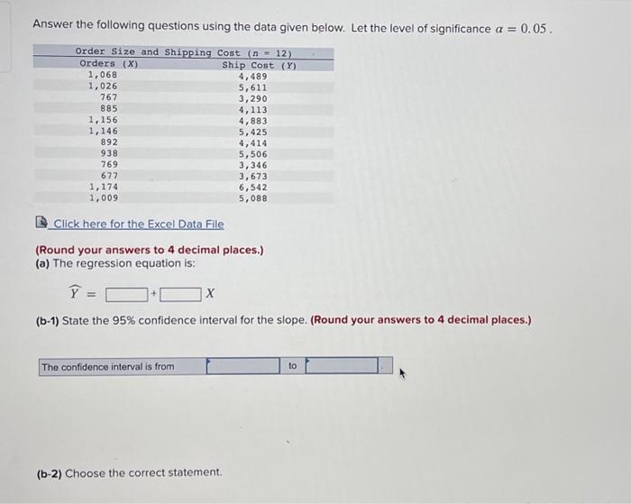 Solved Answer the following questions using the data given | Chegg.com