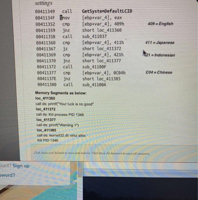 QUESTION 19 Scenario: Reverse engineering Carefully | Chegg.com