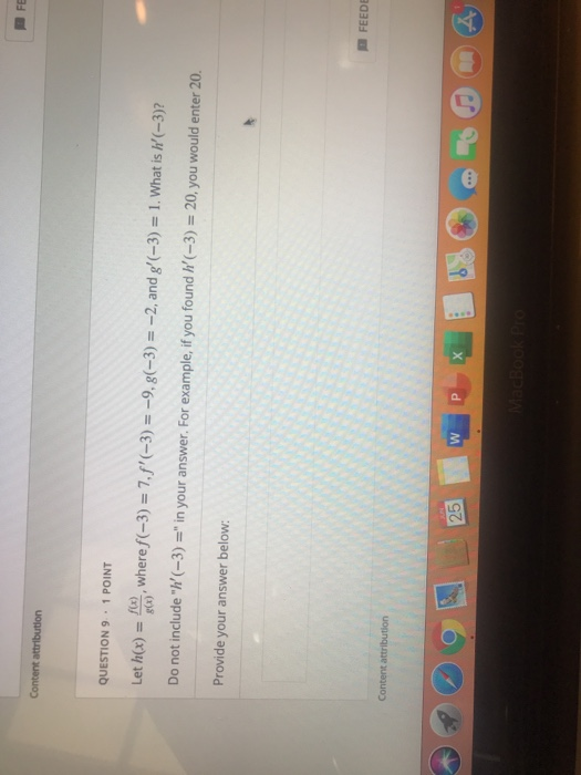Solved FE Content attribution QUESTION 9.1 POINT 30) Let | Chegg.com