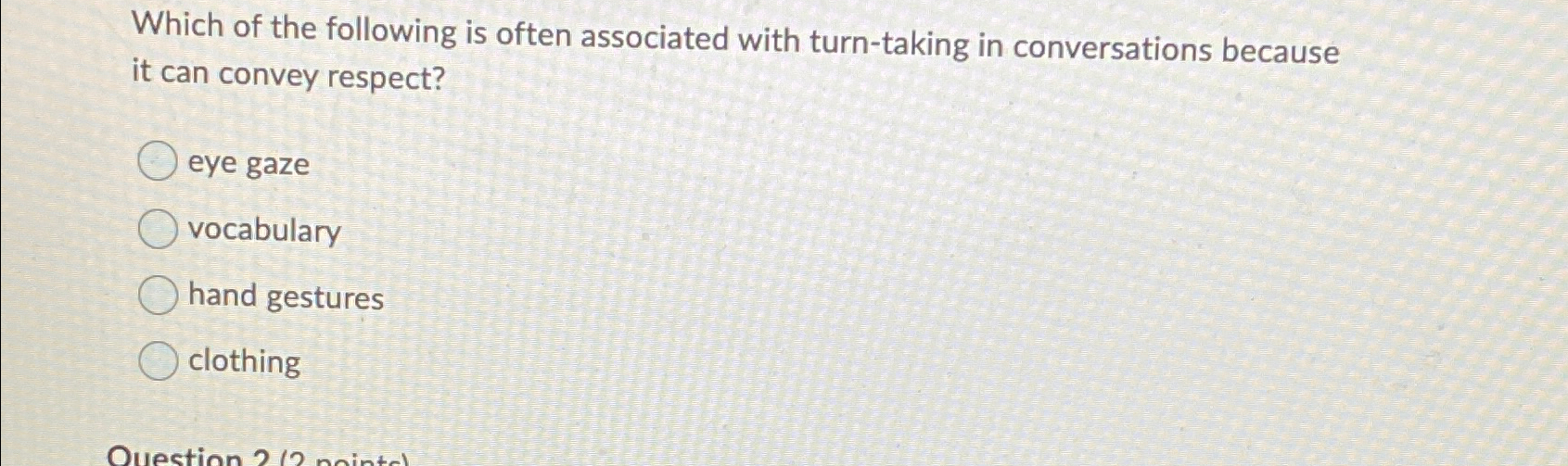 Solved Which of the following is often associated with | Chegg.com
