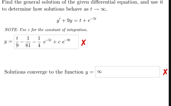 Solved Find the general solution of the given differential | Chegg.com