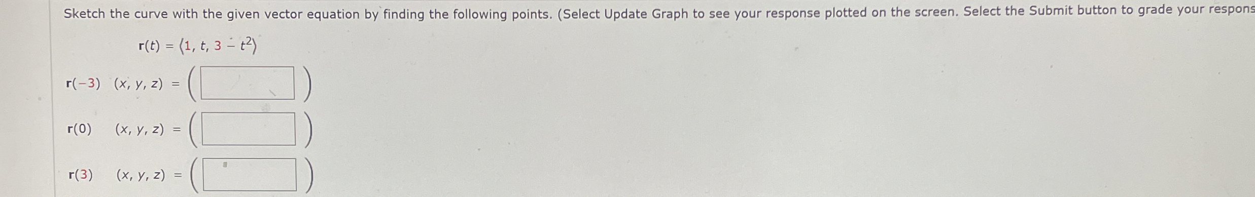 Solved Sketch the curve with the given vector equation by | Chegg.com