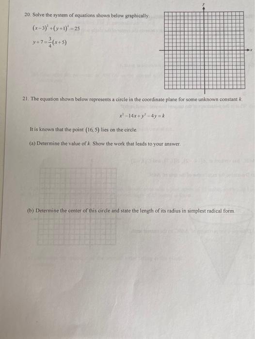 Solved A UNIT #9 - CIRCLES, MEASUREMENT AND MODELING COMMON | Chegg.com