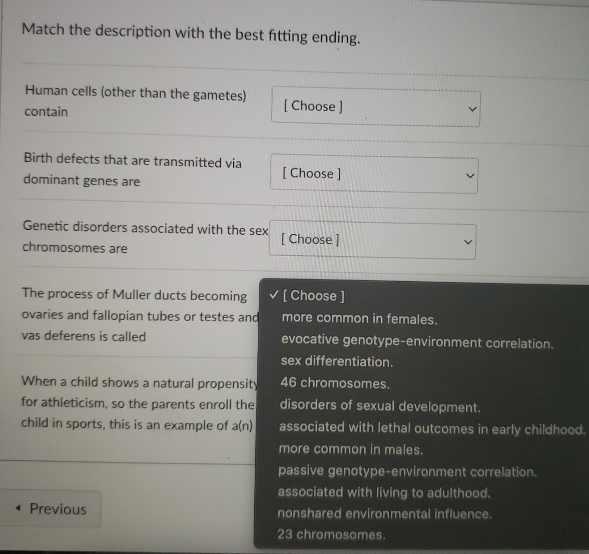 Solved Match the description with the best fitting | Chegg.com