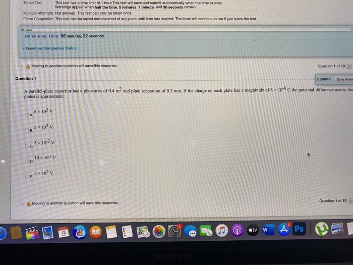 Solved Timed Tout This test has a time limit of 1 hour. This | Chegg.com