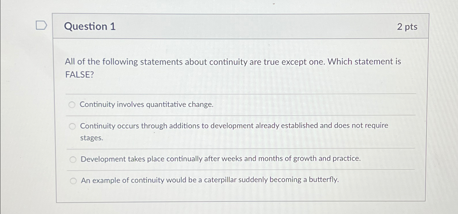 Solved Question 12 ﻿ptsAll of the following statements about | Chegg.com