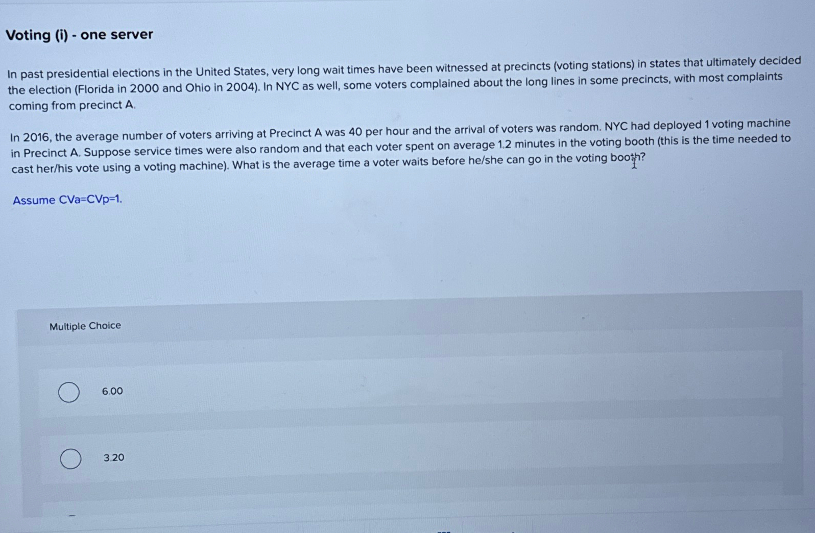 Solved Voting (i) - ﻿one serverIn past presidential | Chegg.com