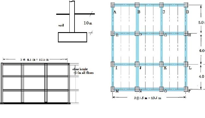 Solved Design of a three-story library building. The ground | Chegg.com