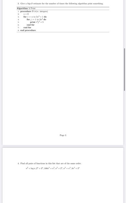 Solved the ian of the enters is the list. 2. What is the | Chegg.com