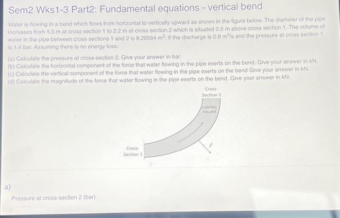 Sem2 Wks1-3 Part2: Fundamental equations - vertical | Chegg.com