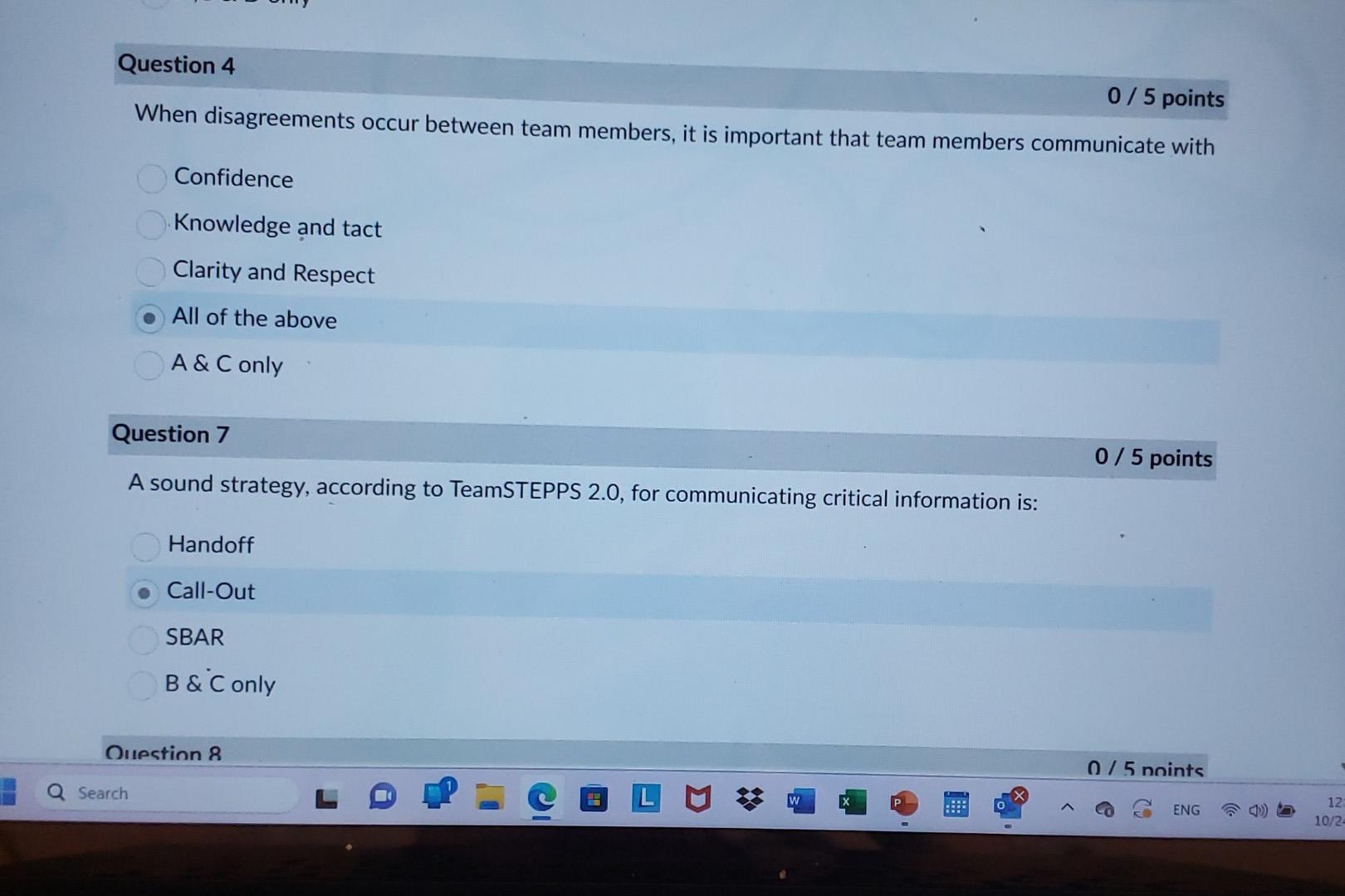 Solved When disagreements occur between team members, it is | Chegg.com