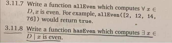 Solved In ML, a predicate is any function whose return type | Chegg.com
