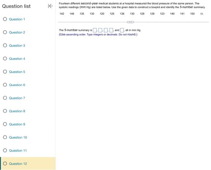 Solved Question list ∣← Question 1 Question 2 Question 3 | Chegg.com