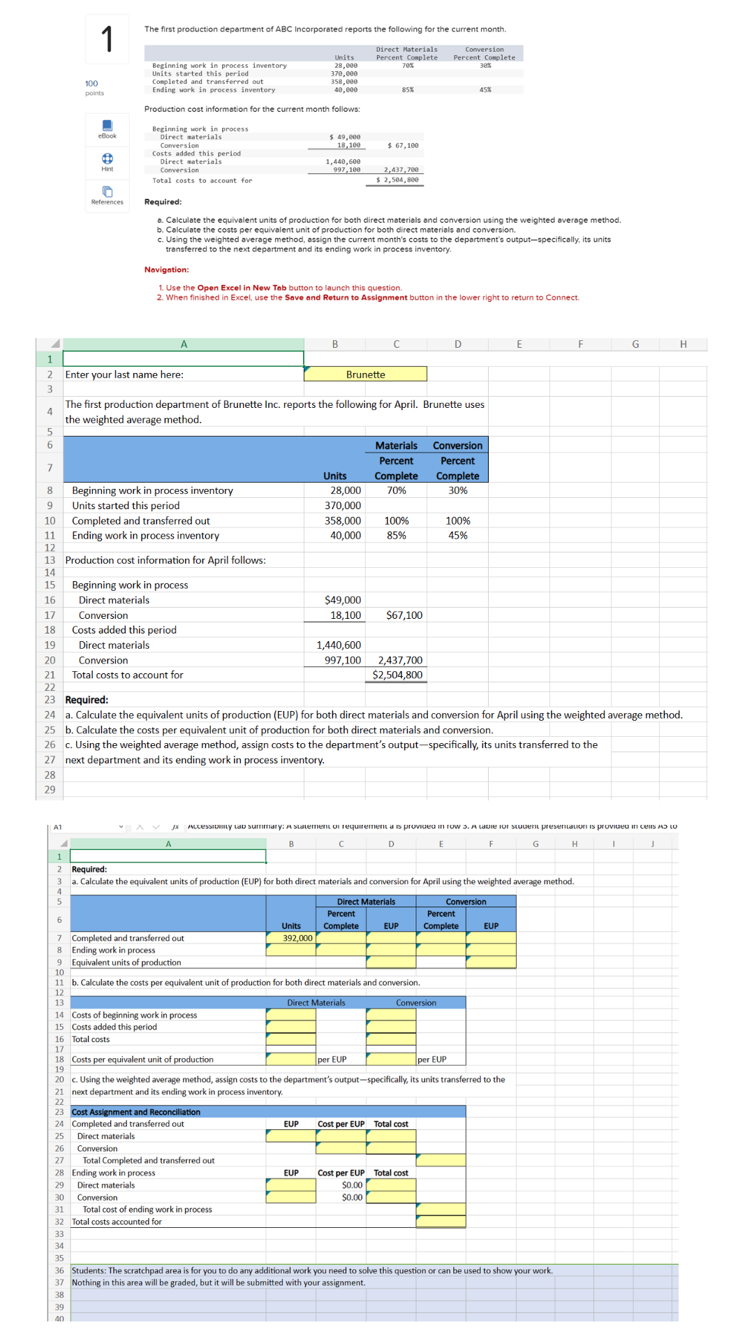 Solved Show a full explanation AND the required formulas for | Chegg.com