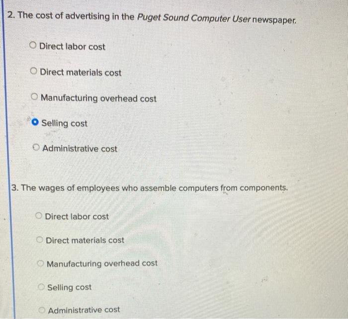 Solved The PC Works assembles custom computers from | Chegg.com