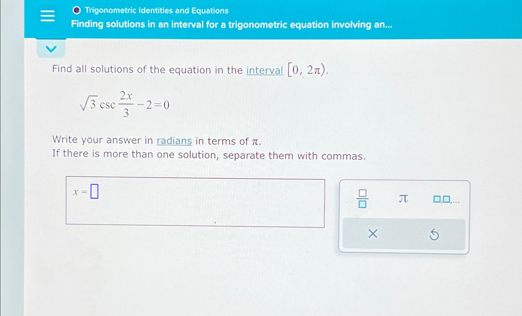 Solved Trigonometric Identities And Equationsfinding