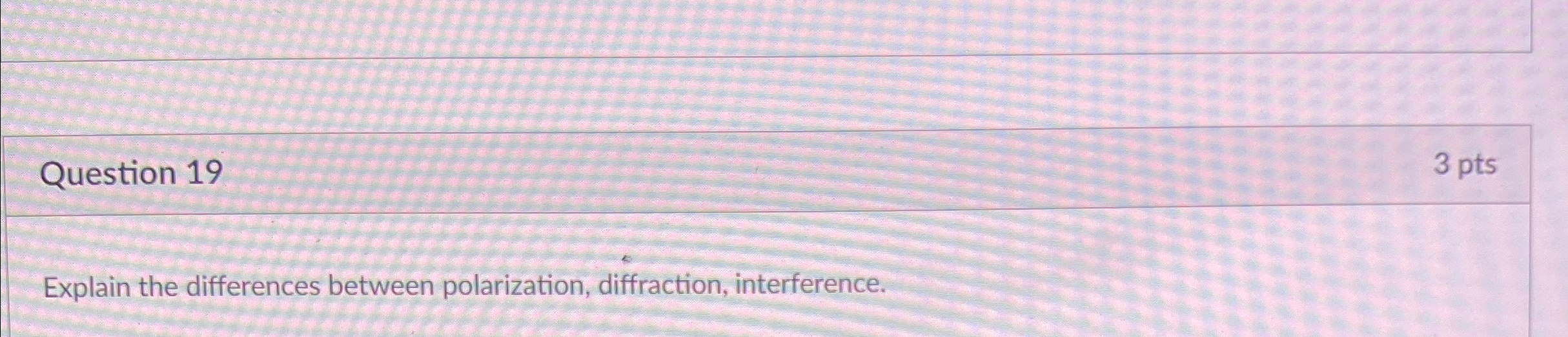 Solved Question 193 ﻿ptsExplain the differences between | Chegg.com