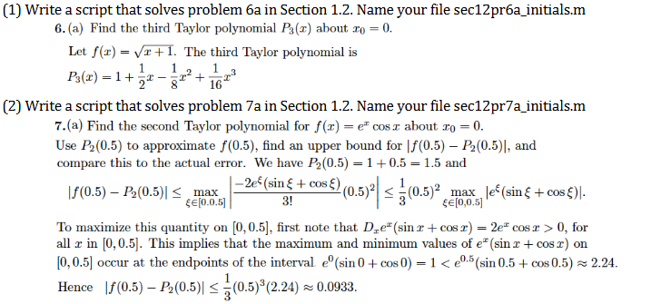 Solved use matlab like i show in ﻿the screenshot (1) ﻿Write | Chegg.com
