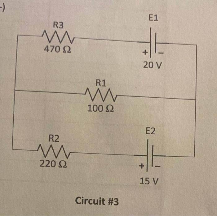 Solved calculate the current around th loops in circuit | Chegg.com