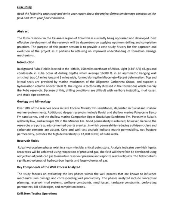 Solved Case study Read the following case study and write | Chegg.com