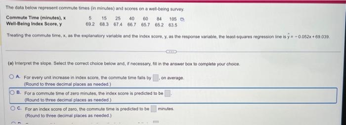 Solved The data below represent commute times (in minutes) | Chegg.com