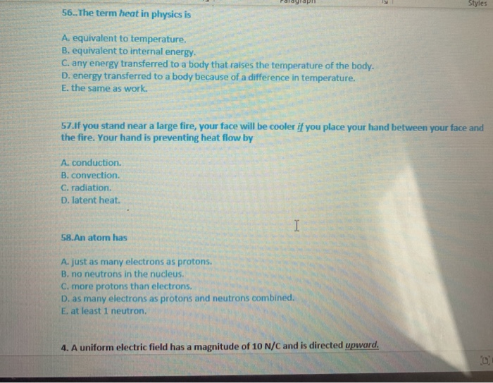 Solved Styles 56 The Term Heat In Physics Is A Equivalent Chegg solved-styles-56-the-term-heat-in-physics-is-a-equivalent-chegg