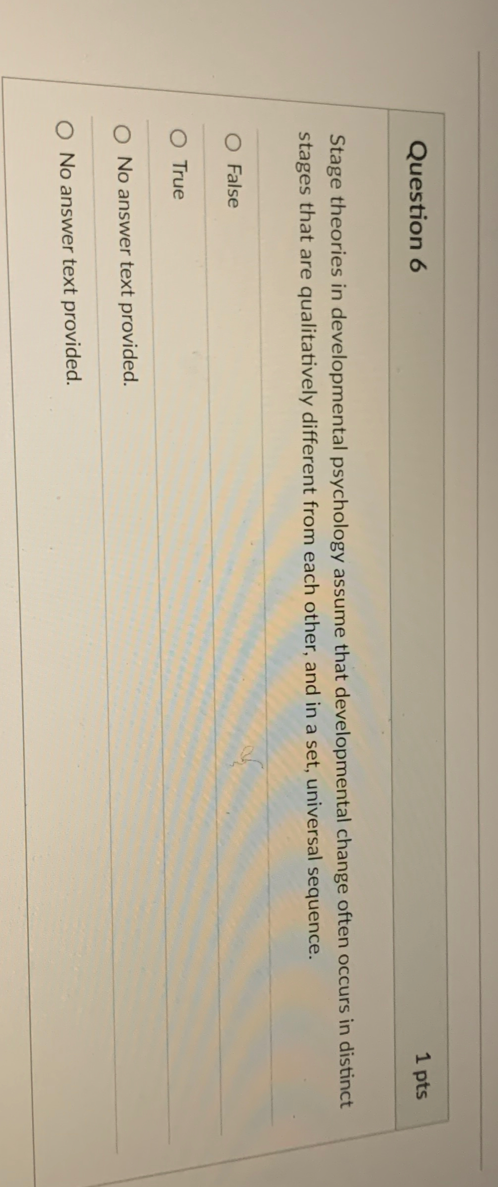 Solved Question 61 ﻿ptsStage theories in developmental | Chegg.com