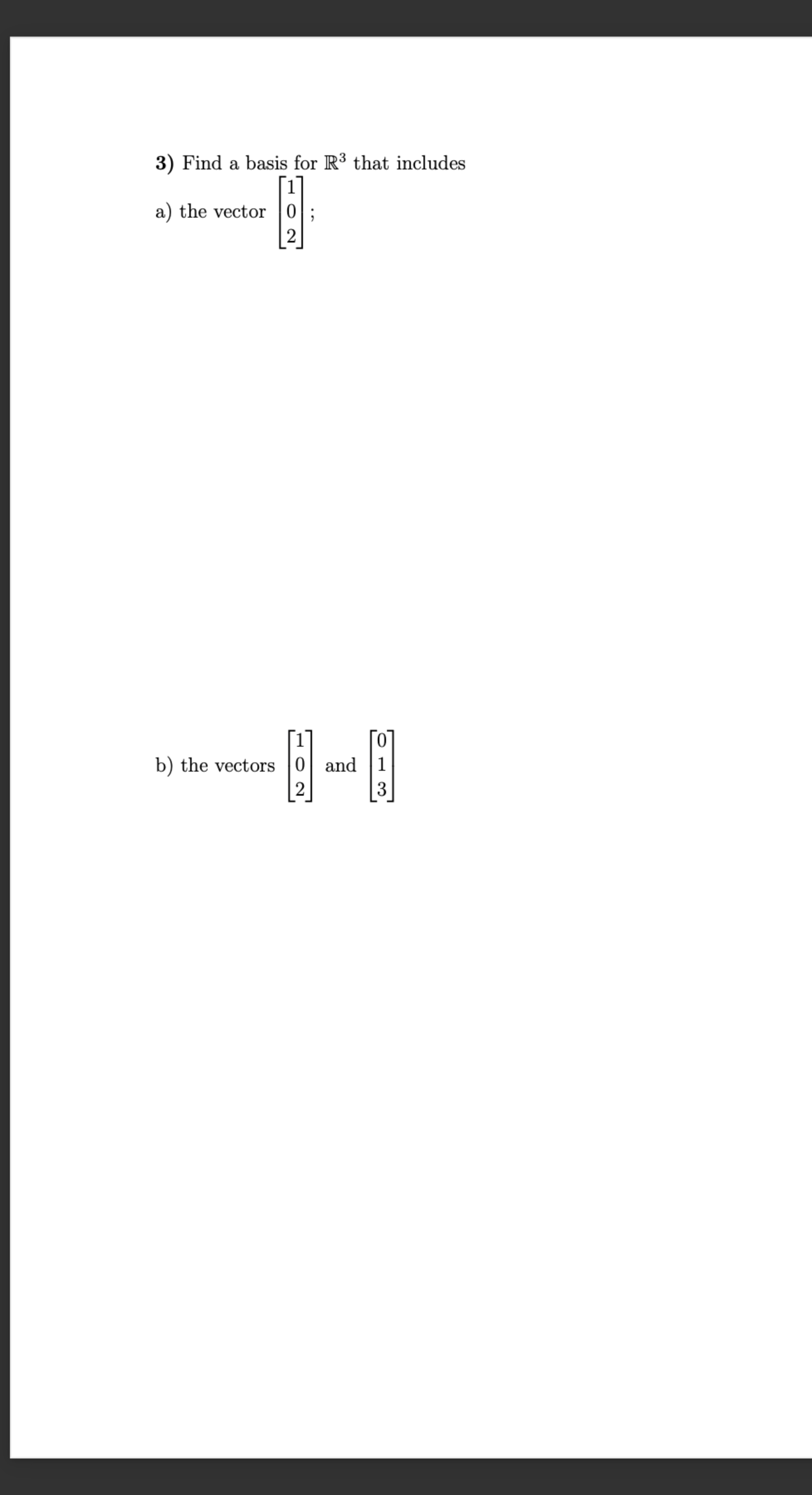 Solved Let M2,2 ﻿denote the vector space of 2\times 2 | Chegg.com