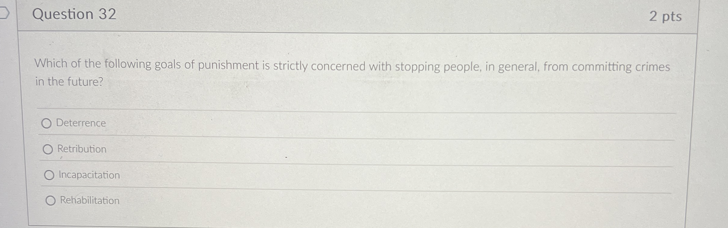 Solved Question 322 ﻿ptsWhich of the following goals of | Chegg.com