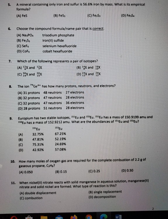 Solved Multiple Choice (3 points each) Choose the best | Chegg.com