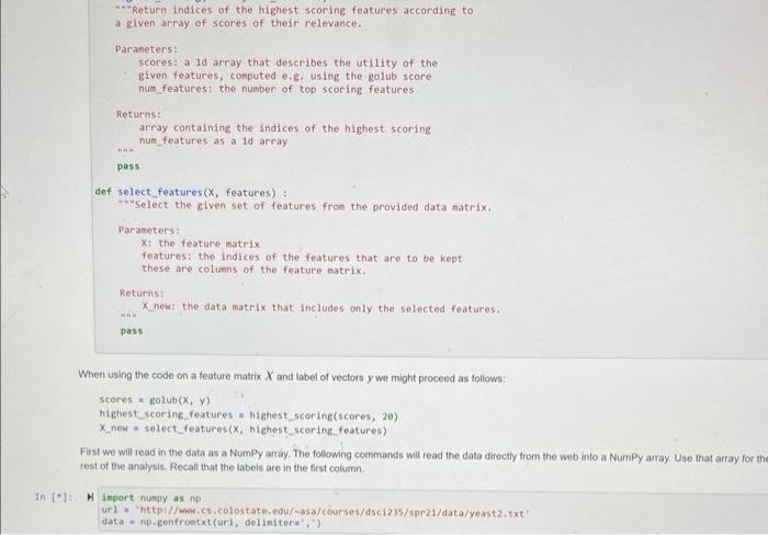 Solved Python help please. i need help writing a function | Chegg.com