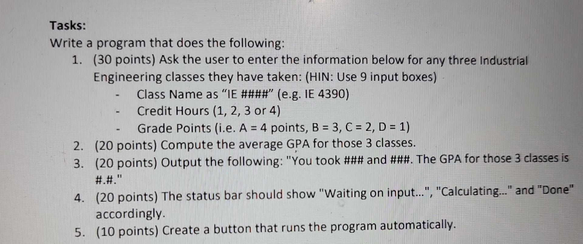 Submission: You should have one macro (.xlsm) file | Chegg.com