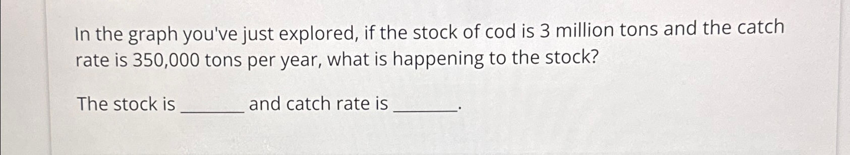 Solved In the graph you've just explored, if the stock of | Chegg.com
