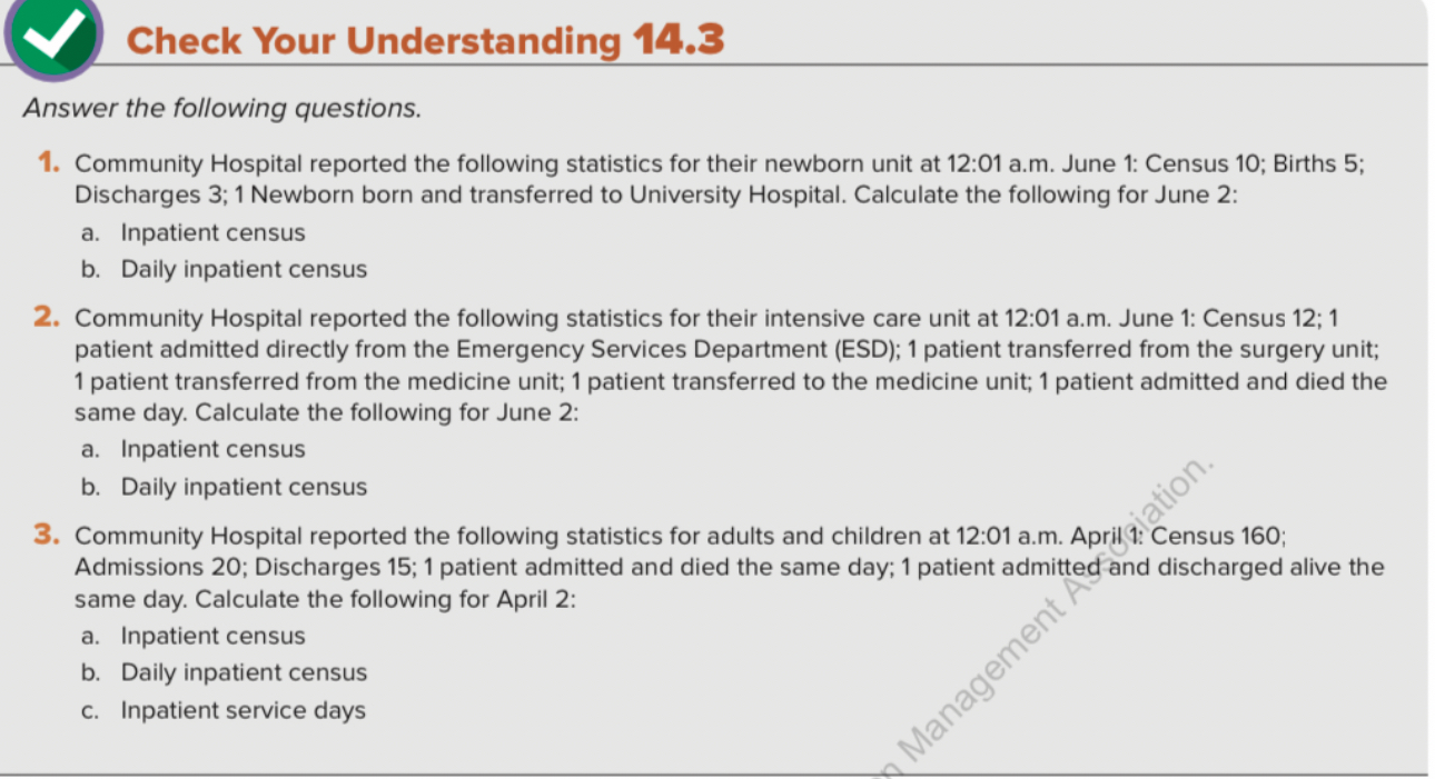 Solved Check Your Understanding 14.3Answer the following | Chegg.com