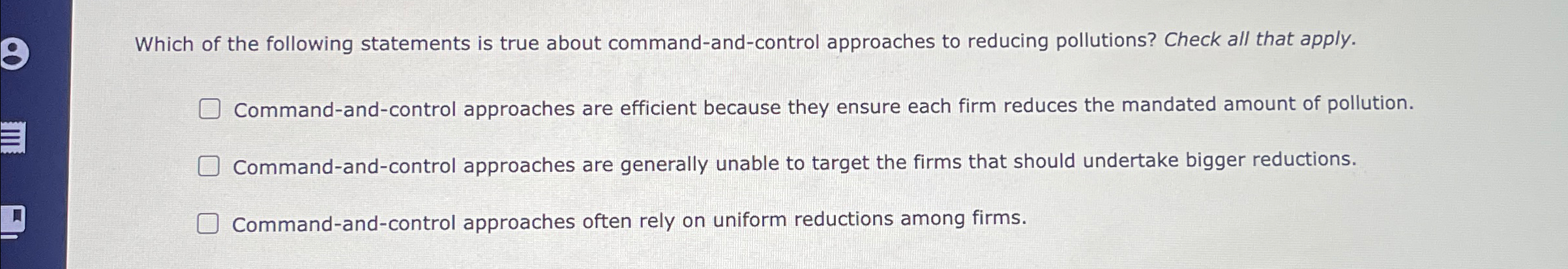 Solved Which of the following statements is true about | Chegg.com