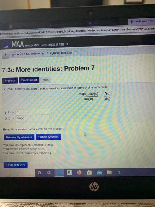 Solved WebWork: 12 | Chegg.com