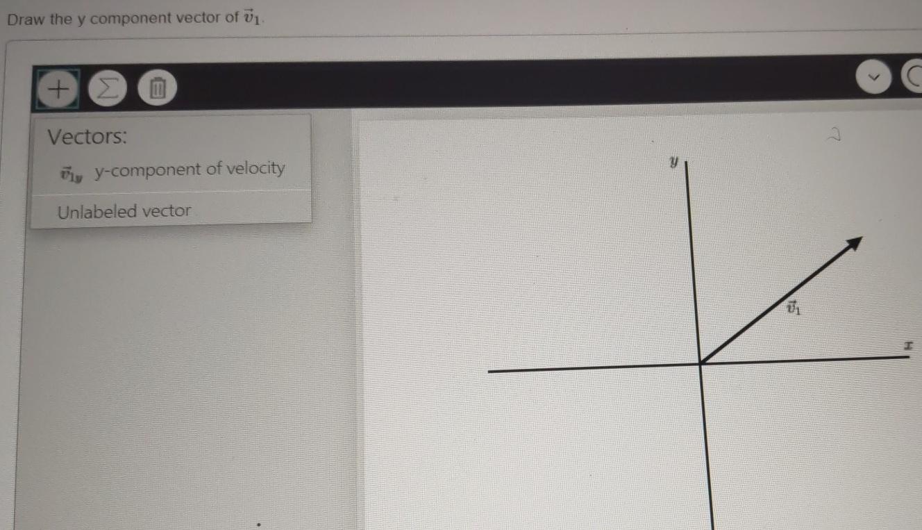 Solved Draw the x component vector of 1 + M Vectors: ir x | Chegg.com