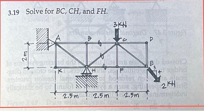 Solved 3.19 Solve for BC,CH, and FH. | Chegg.com