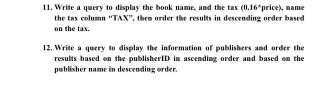 Solved drop table Book cascade constraints; drop table | Chegg.com