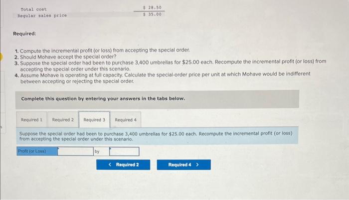 Solved PA7-1 (Algo) Analyzing Special-Order Decision [LO | Chegg.com