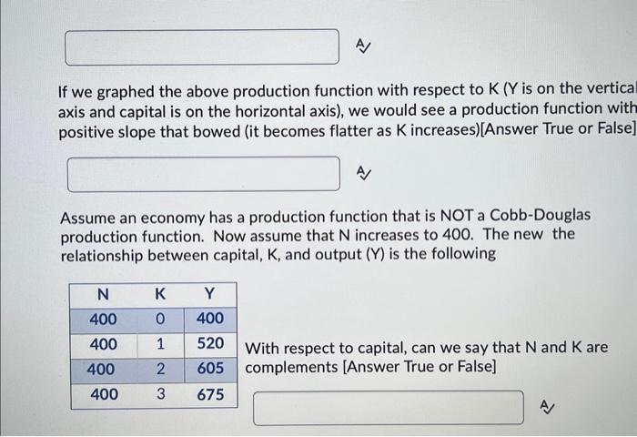 Solved Assume an economy has a production function that is | Chegg.com